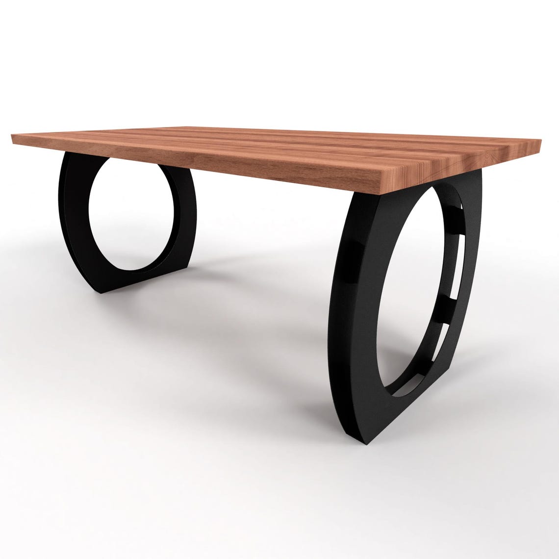 Geometric Steel Table Legs: Modern Handmade Metal Base, N26 - Etsy