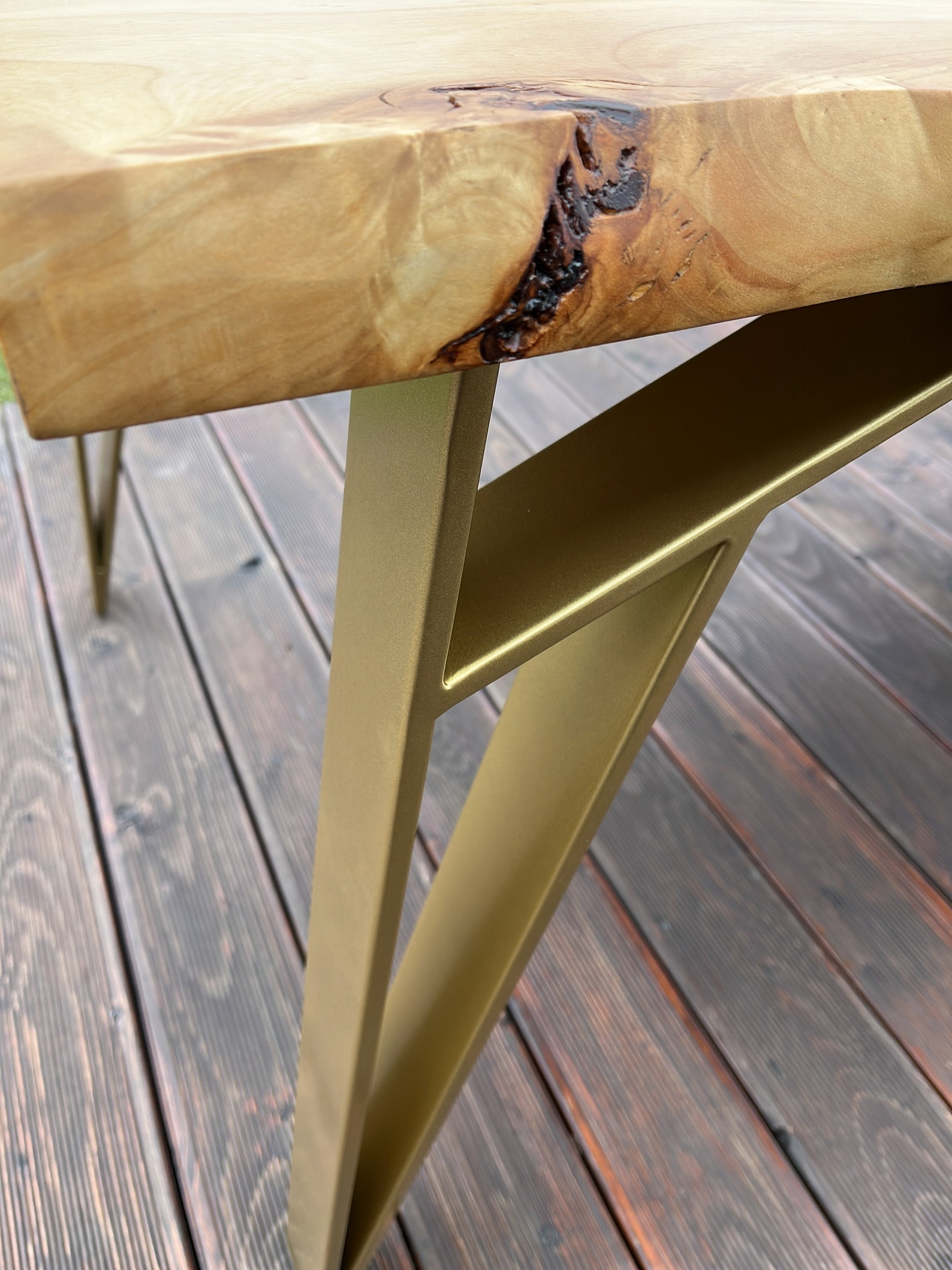 Gold Metal Table Legs, Dining Table Legs, Kitchen Table Legs, Golden ...