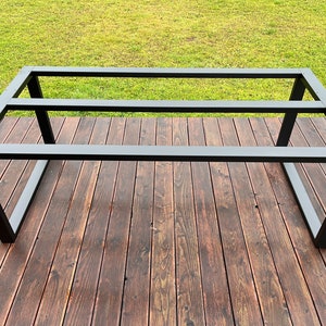 Heavy Duty Metal Table Frame: Kitchen, Marble, or Glass Top, Kitchen ...