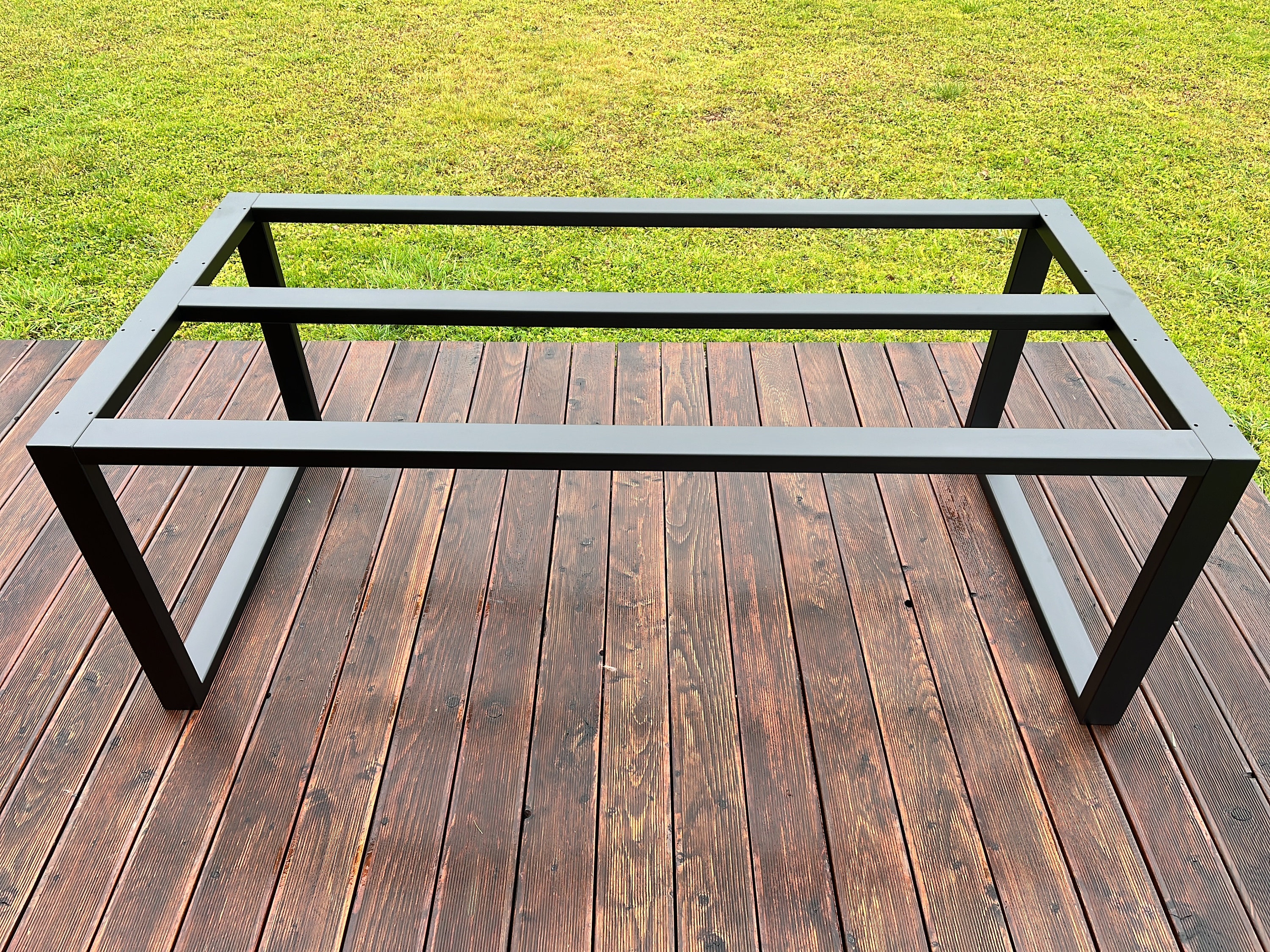 Heavy Duty Metal Table Frame: Kitchen, Marble, or Glass Top, Kitchen ...