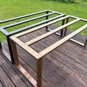 Table Frame for Heavy Top, Metal Table Frame, Kitchen Table Base ...