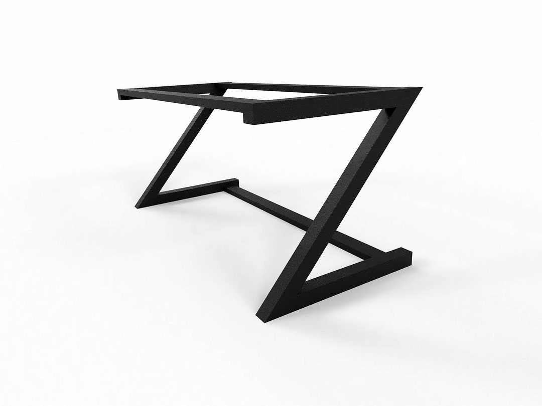 Metal Desk Frame: Heavy Duty Office Table Base, Customizable Size, F10 ...