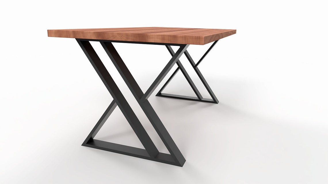 Z Shape Table Base Metal Table Base Kitchen Table Legs - Etsy