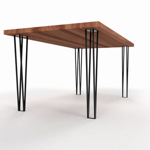 Hairpin Table Legs, Dining Table Legs, Pin Table Legs, Metal Table Legs ...