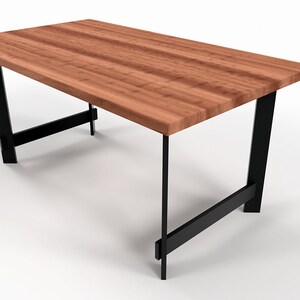 Metal Table Base, Steel Table Legs, Industrial Table Base, H Shaped ...