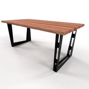 Custom Handmade Metal Table Legs – Unique Shape for Stylish Tables ...