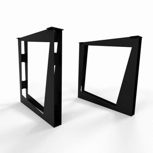 Custom Handmade Metal Table Legs – Unique Shape for Stylish Tables ...