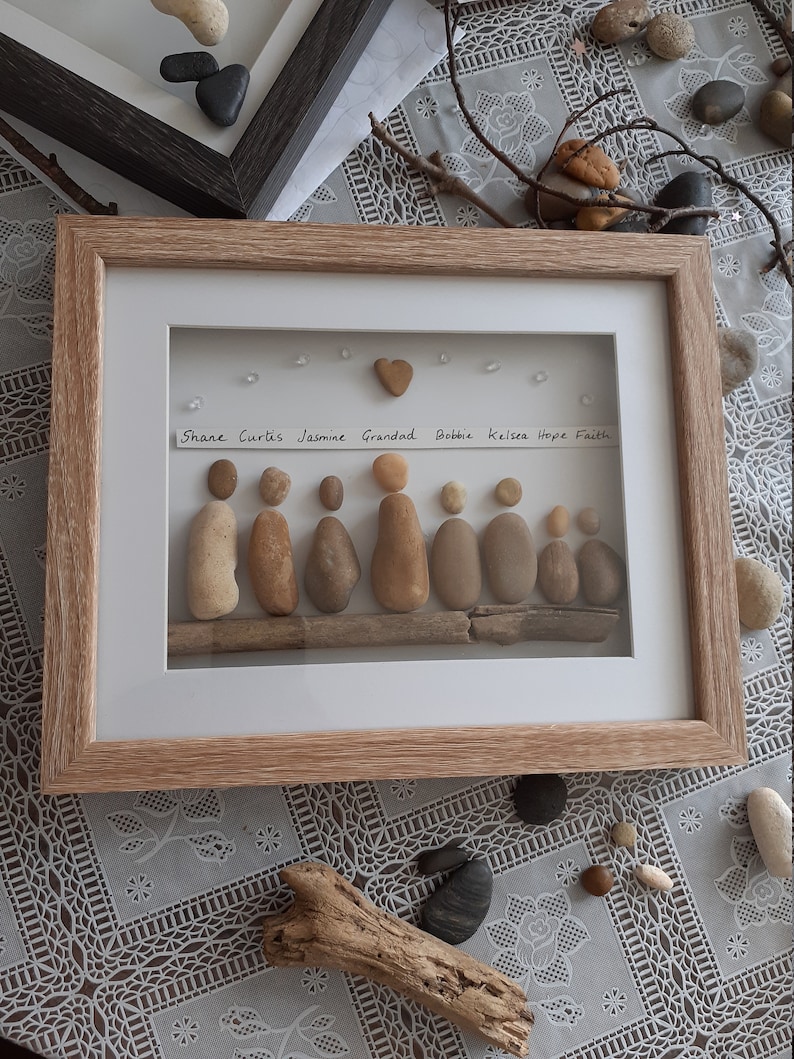Beautiful, Personalised Pebble Art. - Etsy