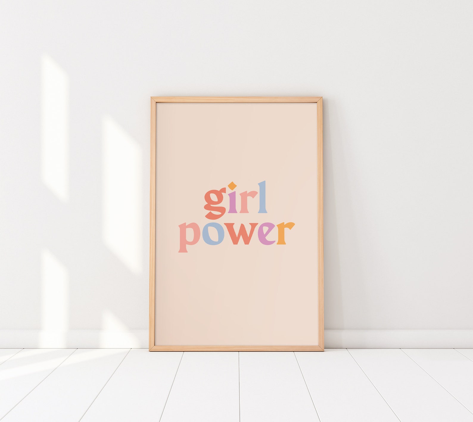Girl Power Print Girl Power Poster Grl Pwr Poster Modern - Etsy