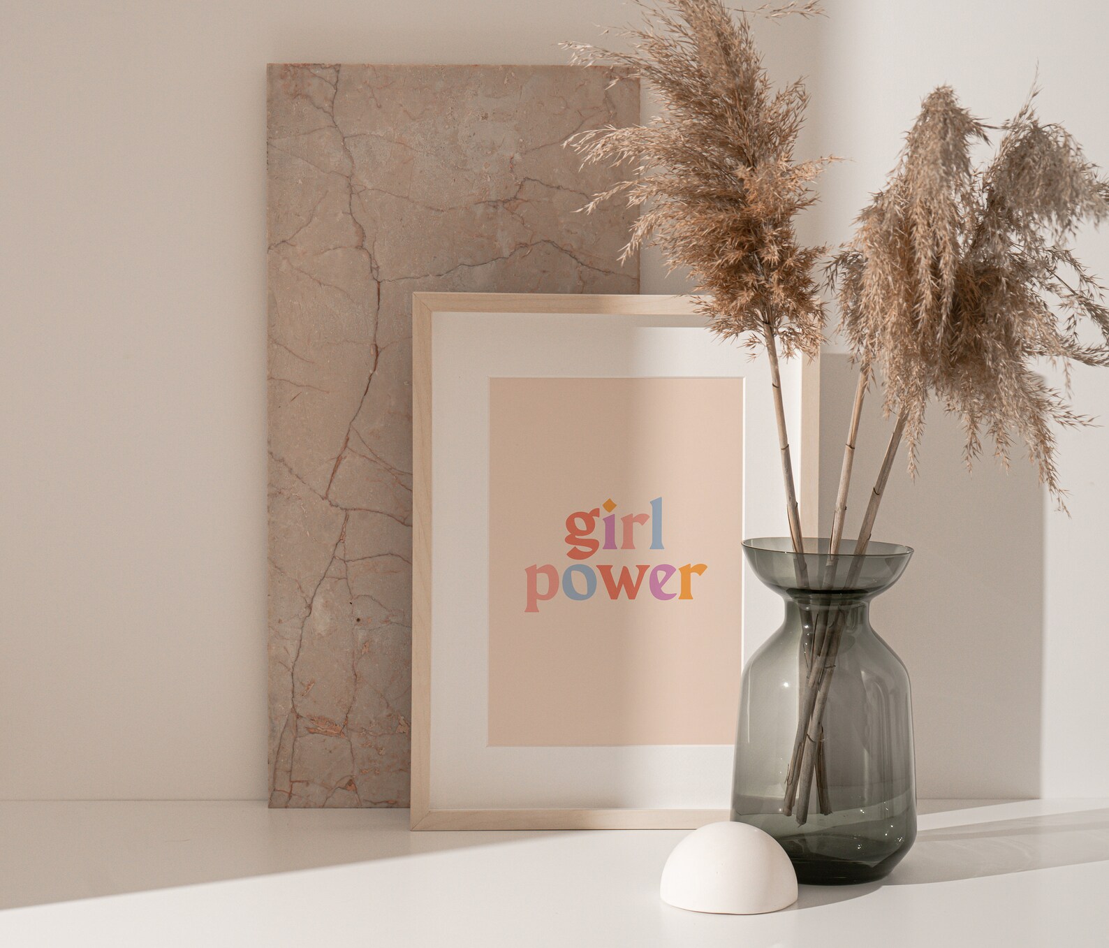 Girl Power Print Girl Power Poster Grl Pwr Poster Modern - Etsy