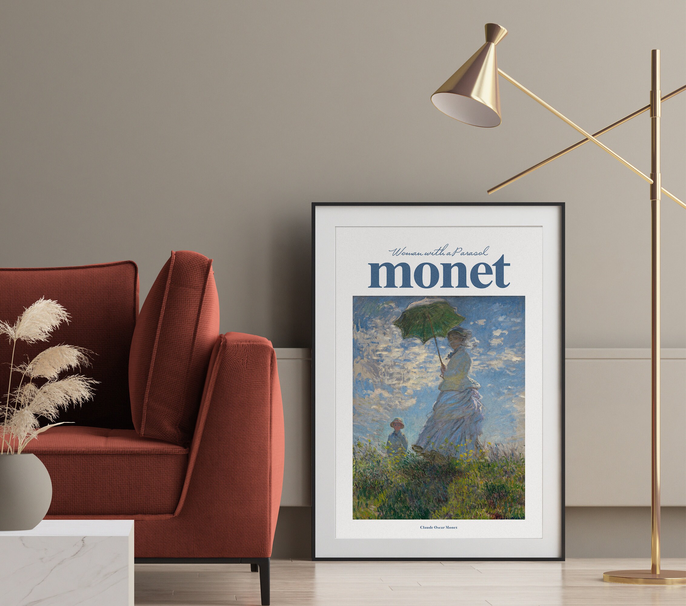 Claude Monet Exhibition Poster, Monet Painting, Monet Printable Wall ...