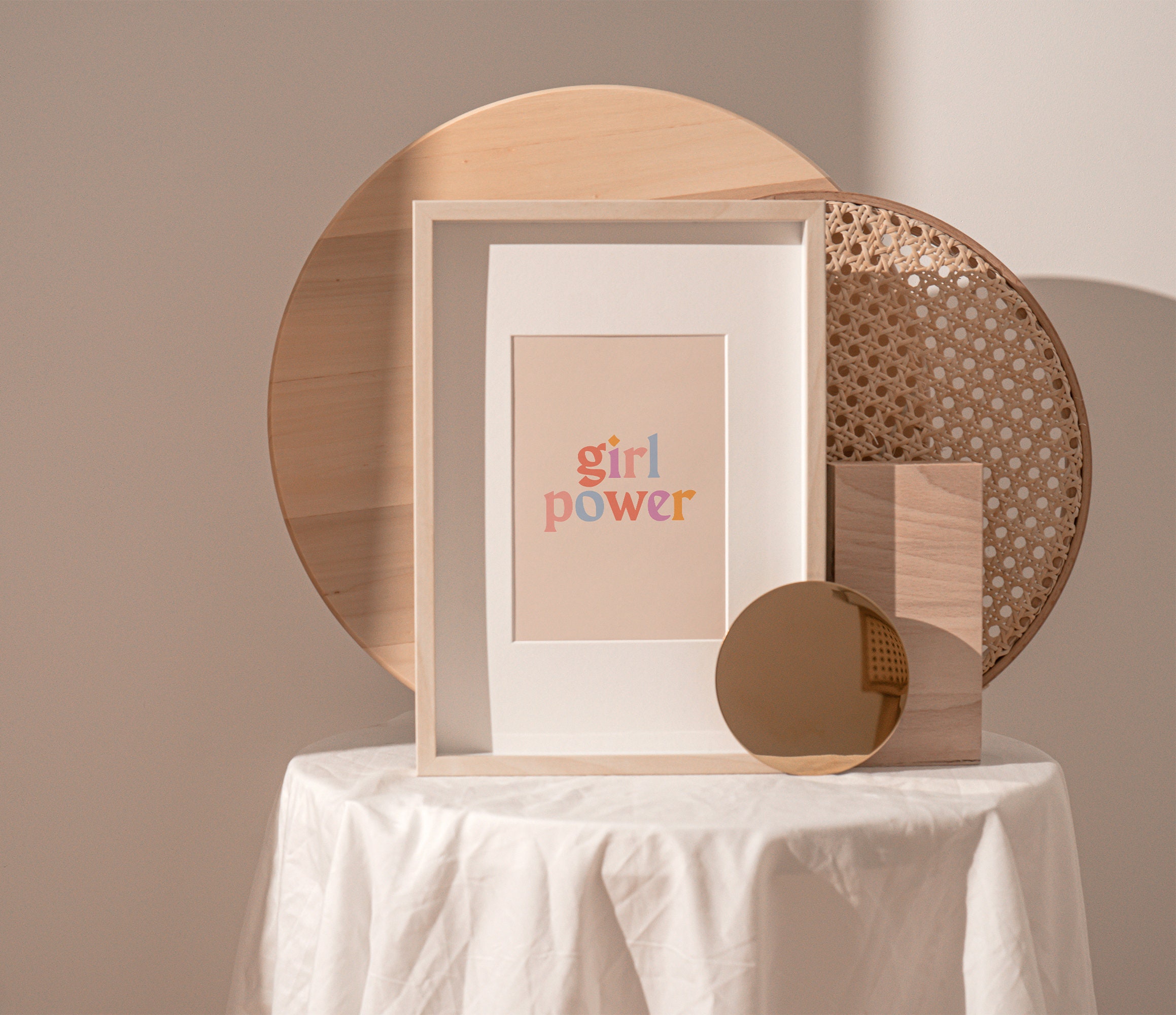 Girl Power Print Girl Power Poster Grl Pwr Poster Modern | Etsy