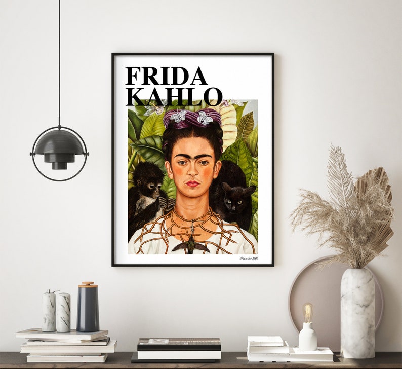 Frida Kahlo Exhibition Poster, HIGHT QUALITY PRINT, Printable Wall Art ...