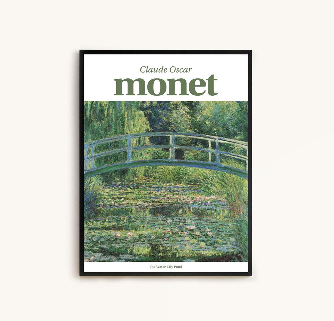 Claude Monet Exhibition Poster, Monet Painting, Monet 1899, Printable ...