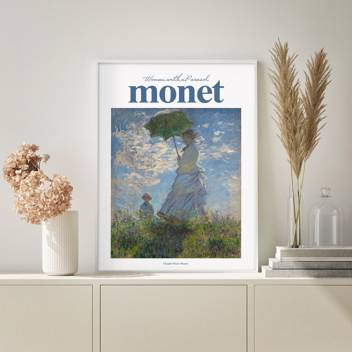 Claude Monet Exhibition Poster, Monet Painting, Monet Printable Wall ...