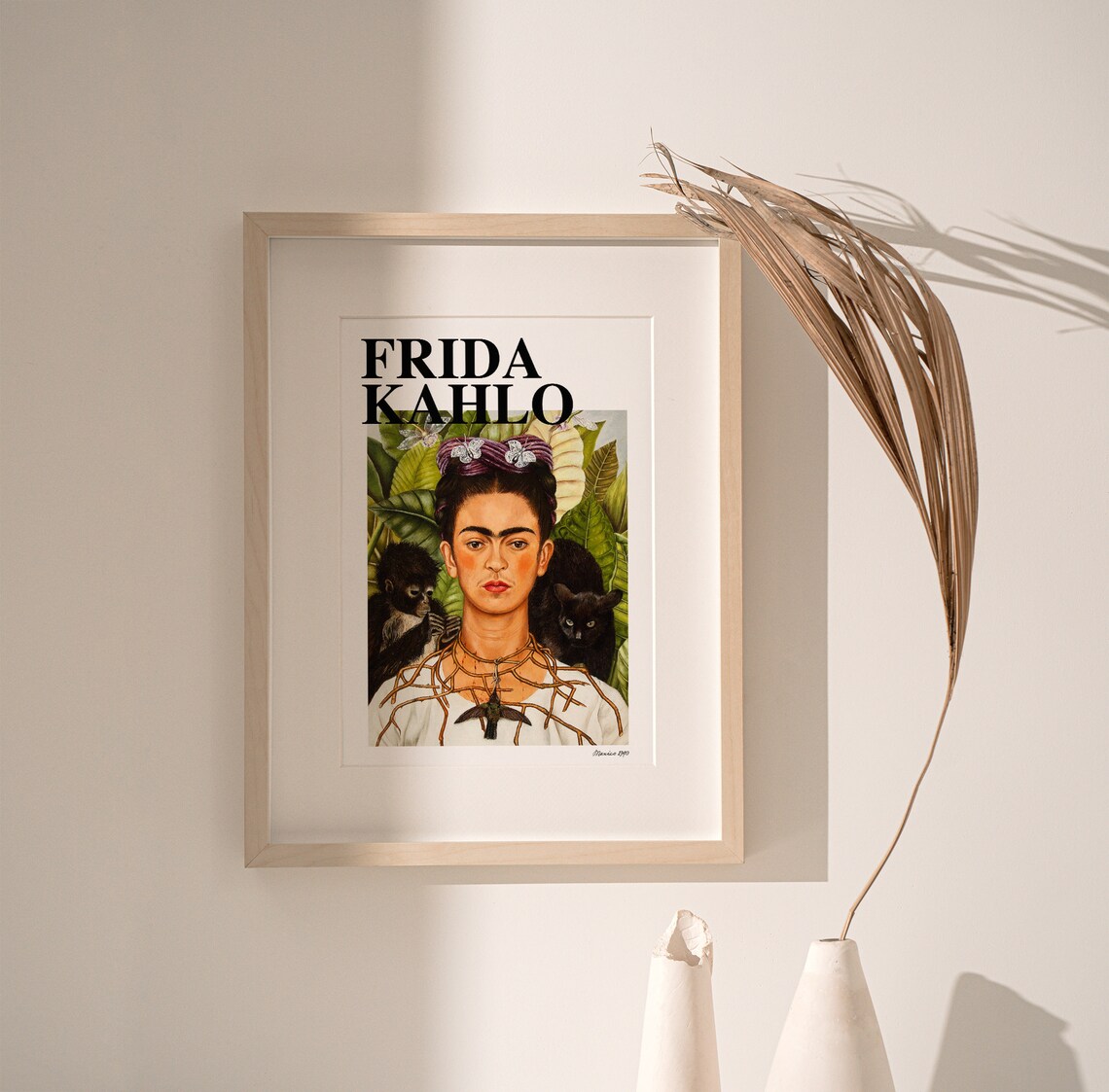 Frida Kahlo Exhibition Poster, HIGHT QUALITY PRINT, Printable Wall Art ...