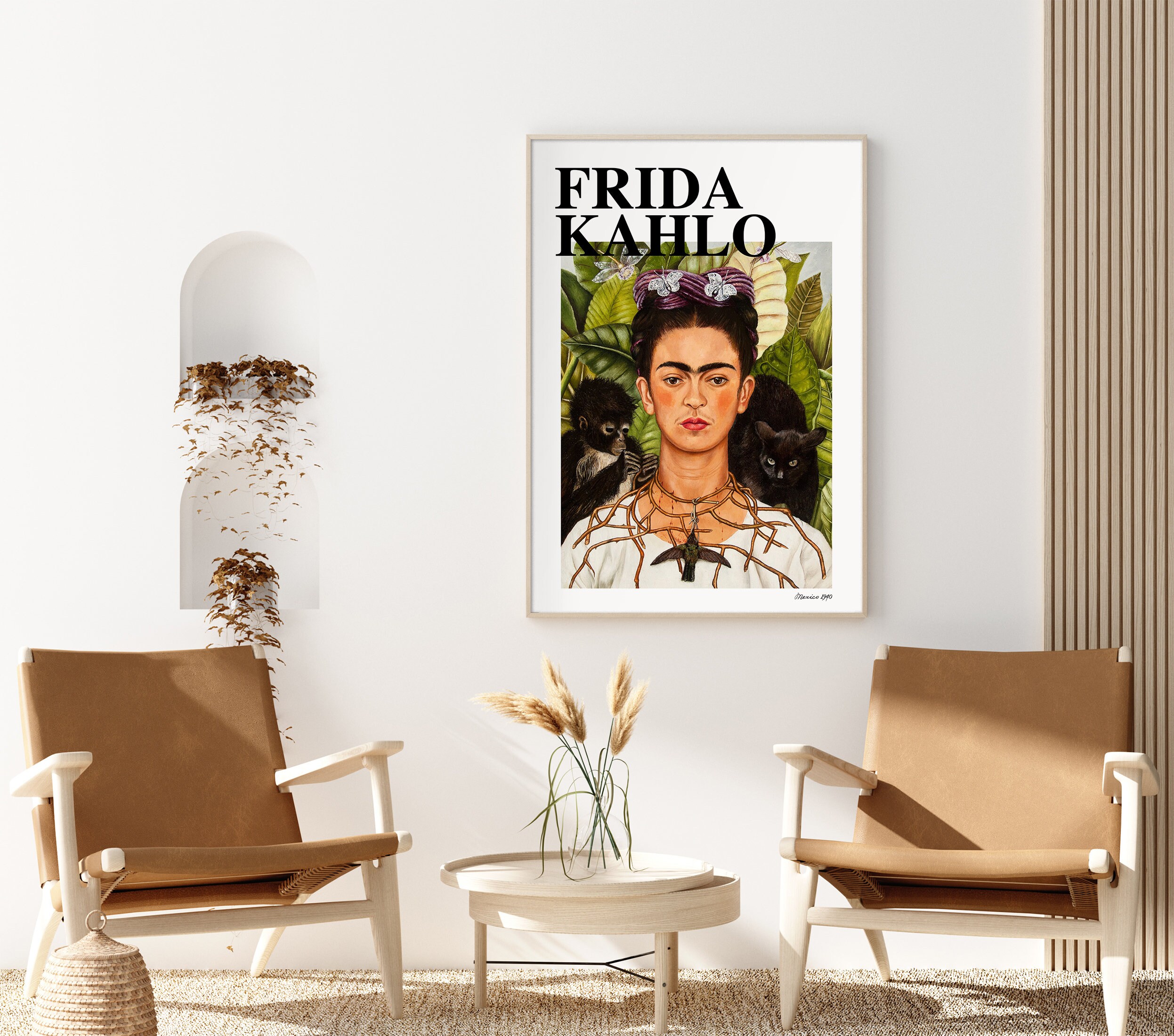 Frida Kahlo Exhibition Poster, HIGHT QUALITY PRINT, Printable Wall Art ...