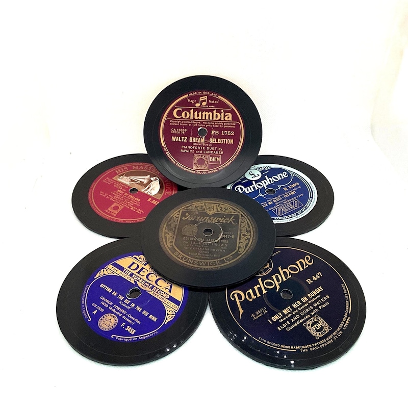 Vintage Shellac Record - Etsy UK