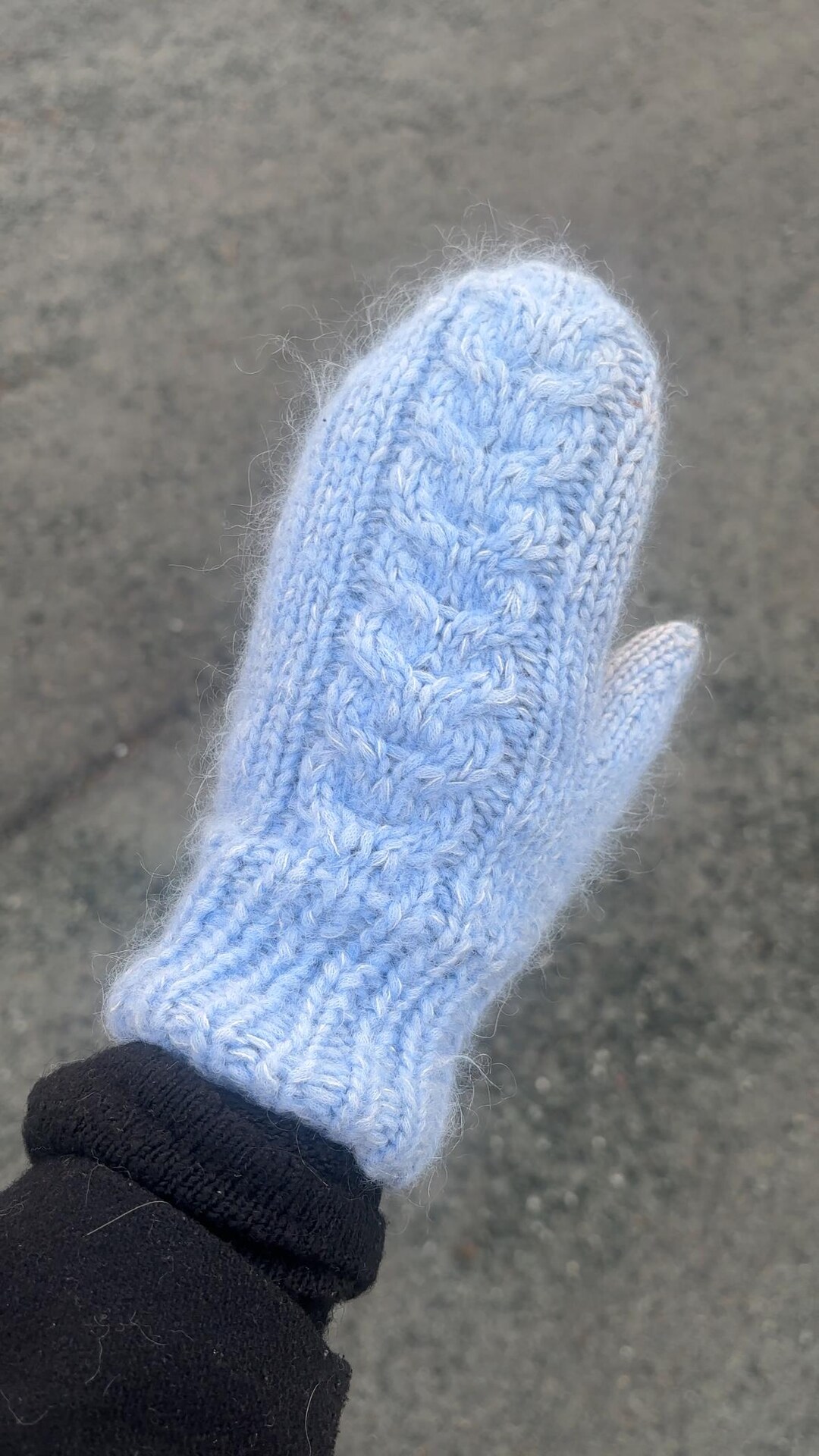 Cable Mittens - Knitting Pattern - Etsy