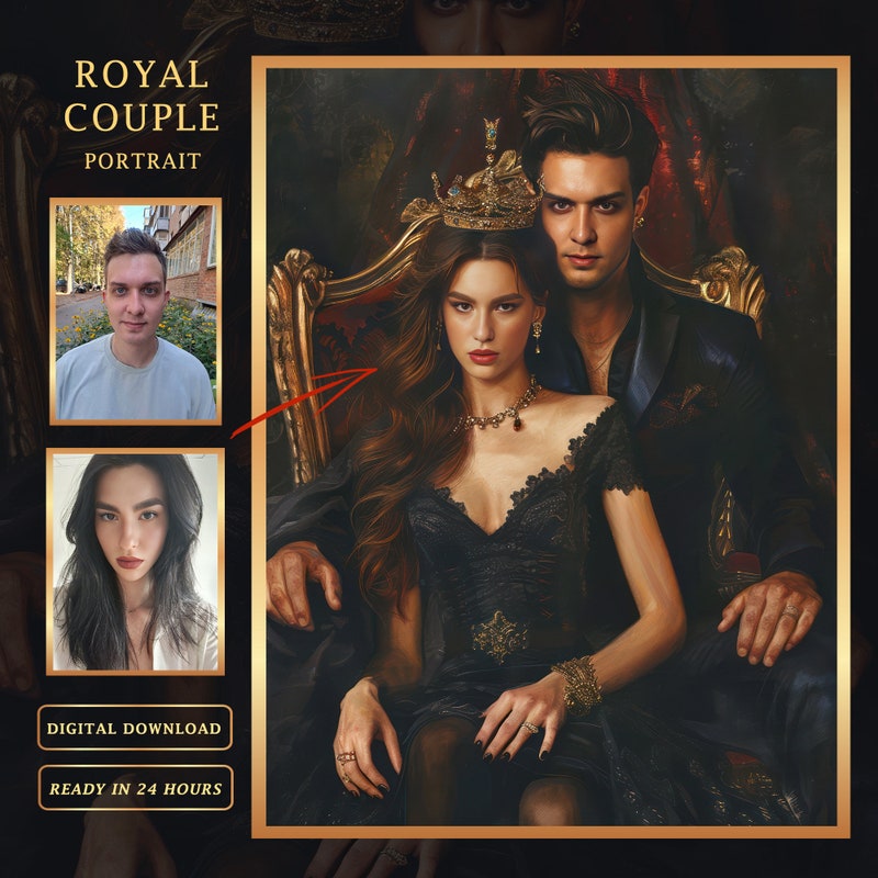 Romantic Portrait - Etsy