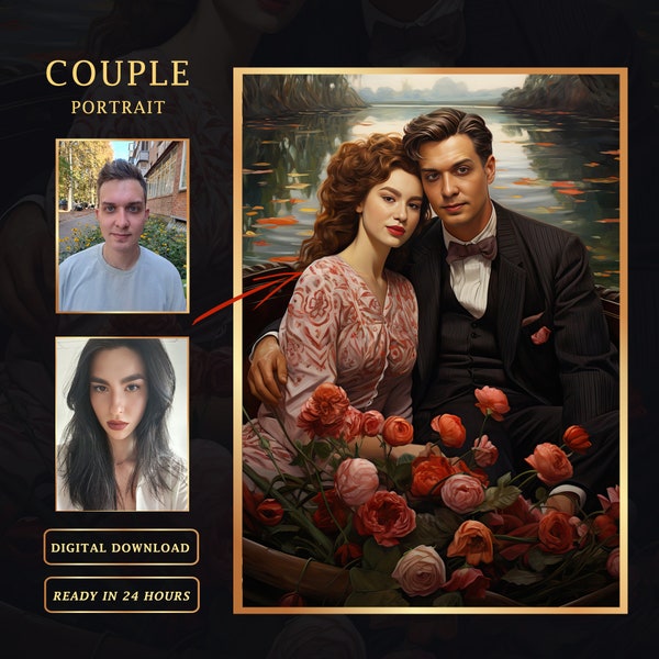 Romantic Portrait - Etsy