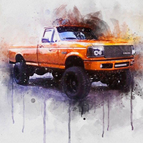 Truck Painting - Etsy