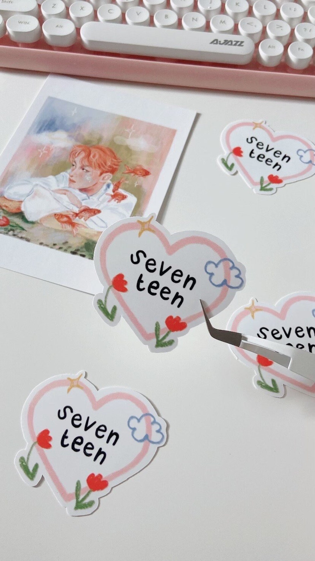 Seventeen Sticker Kpop Sticker Waterproof Kpop Merch - Etsy