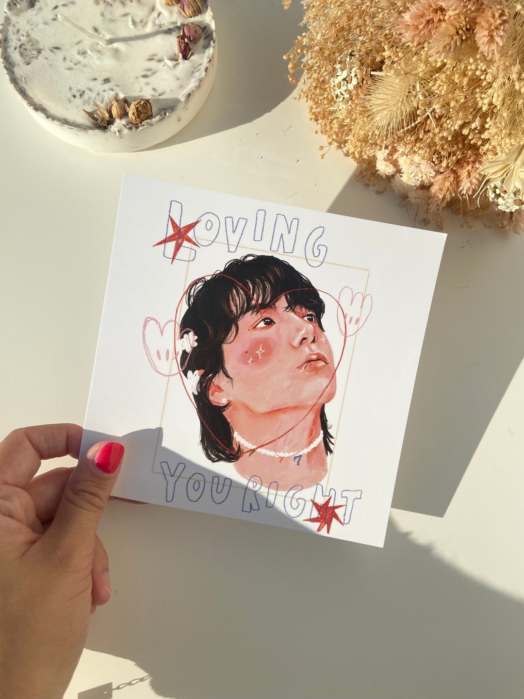 Jungkook Bts Art Print Kpop Poster Subtil Bts Merch Oeuvre Subtile 15 ...