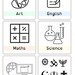 Classroom Visual Timetable - Printable and Editable (canva) - Pastel - Etsy