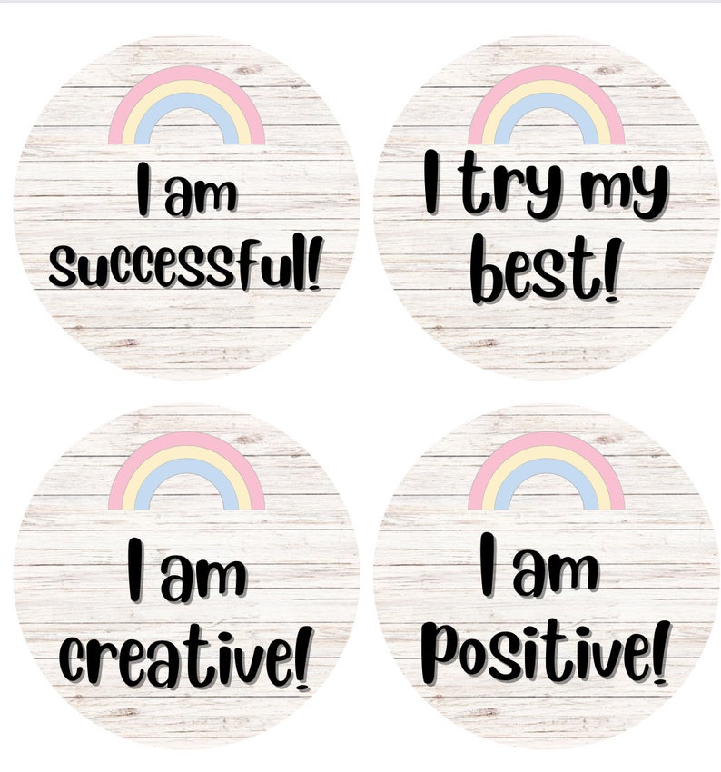 Classroom Wellbeing Wall Display Pack - Rainbow - Etsy