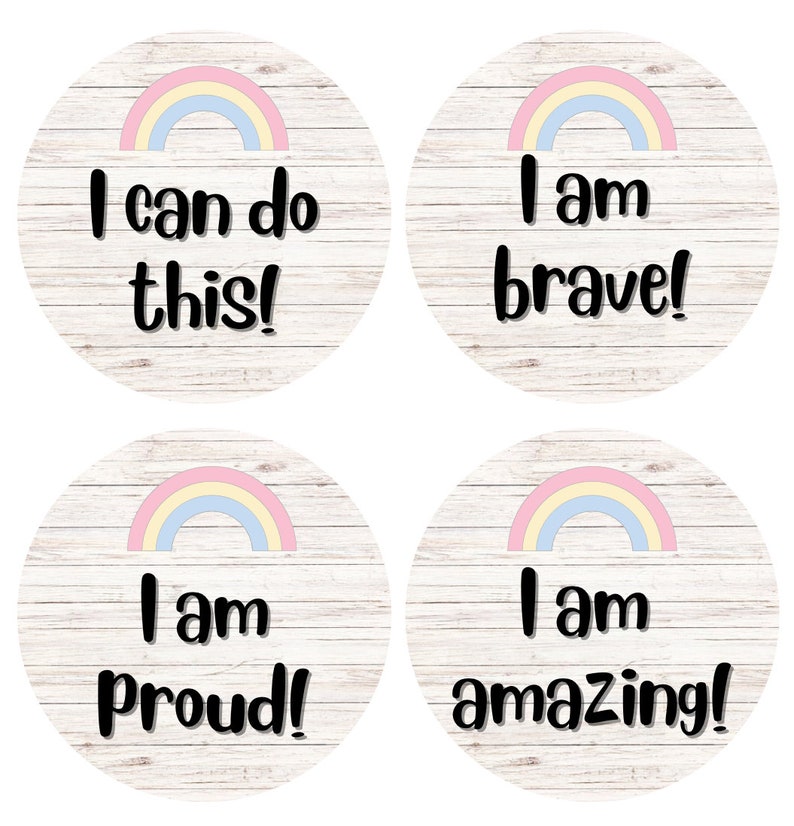 Classroom Wellbeing Wall Display Pack - Rainbow - Etsy UK