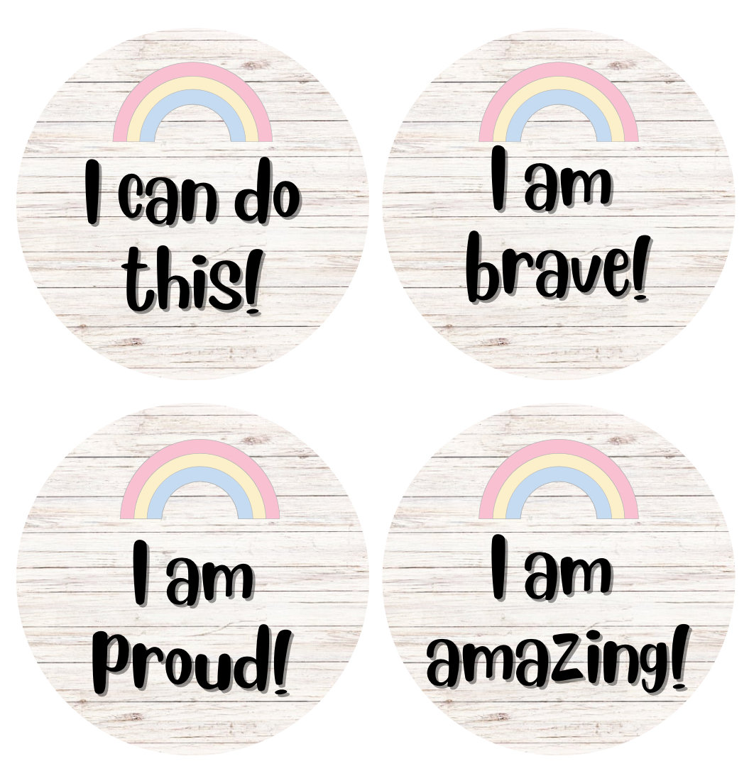 Classroom Wellbeing Wall Display Pack - Rainbow - Etsy