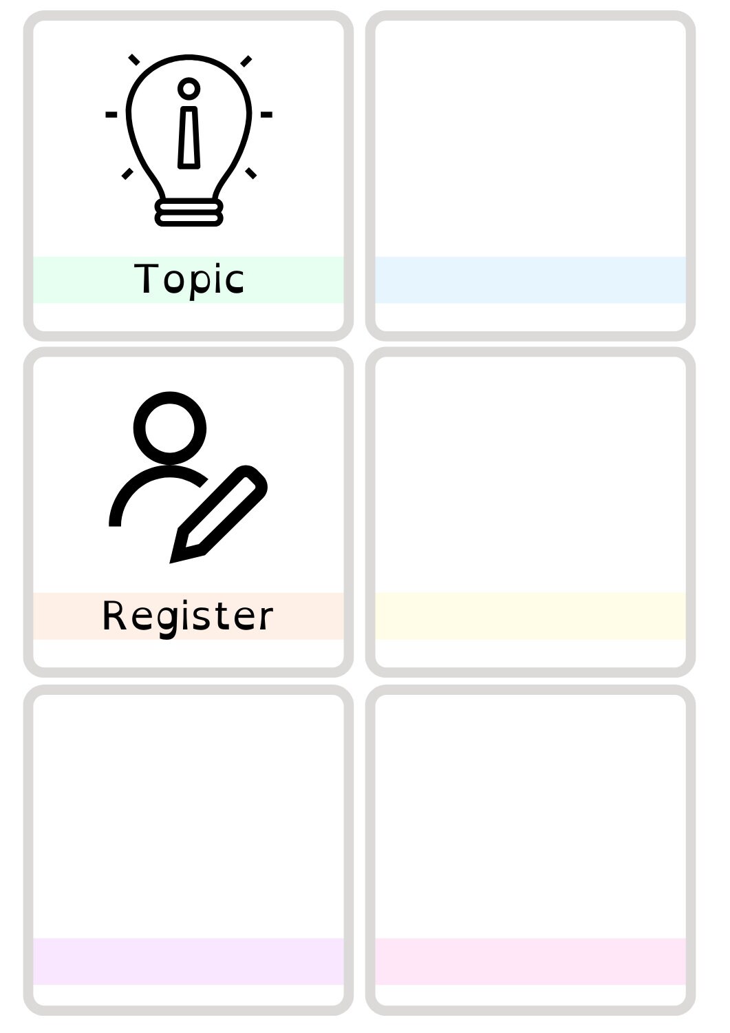 Classroom Visual Timetable - Printable and Editable (canva) - Pastel ...