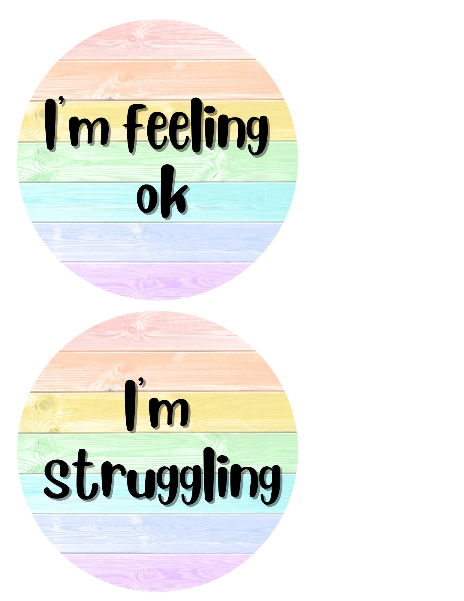 Classroom Wellbeing Wall Display Pack - Rainbow - Etsy UK