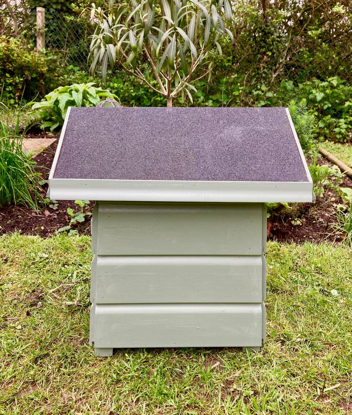 Garden Storage Box, Parcel Box, Rustic, Bee Hive Style, Decorative ...