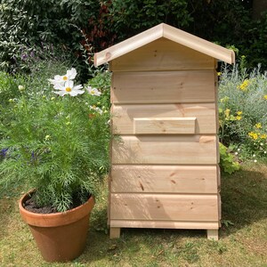 Handmade Beehive Garden Storage Box: Rustic Parcel Delivery, Hand ...