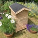 Handmade Beehive Garden Storage Box: Rustic Parcel Delivery, Hand ...