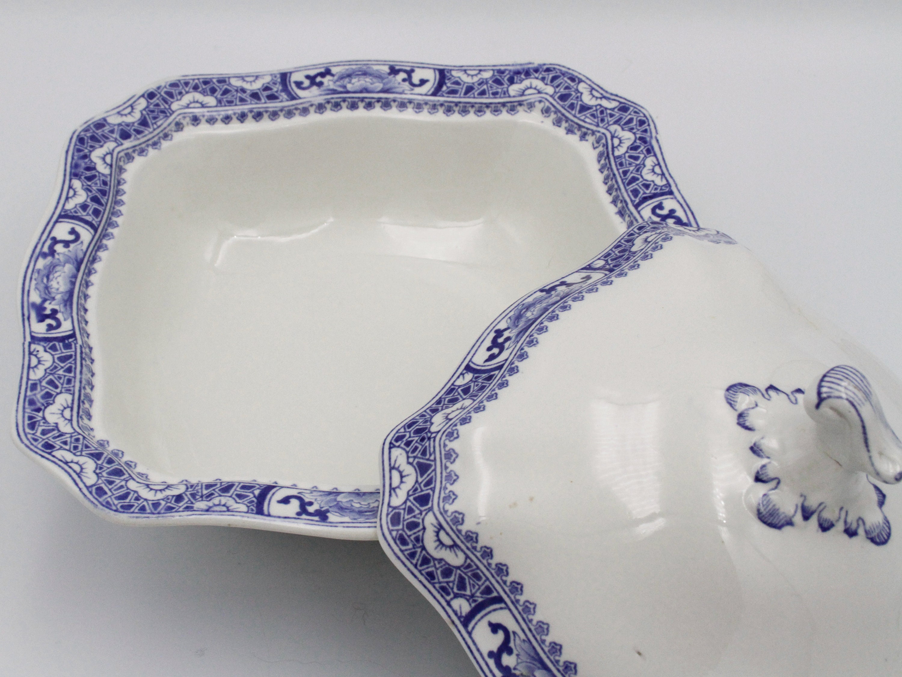 Art Deco Satsuma Tureen Soho Pottery 1920s - Etsy UK