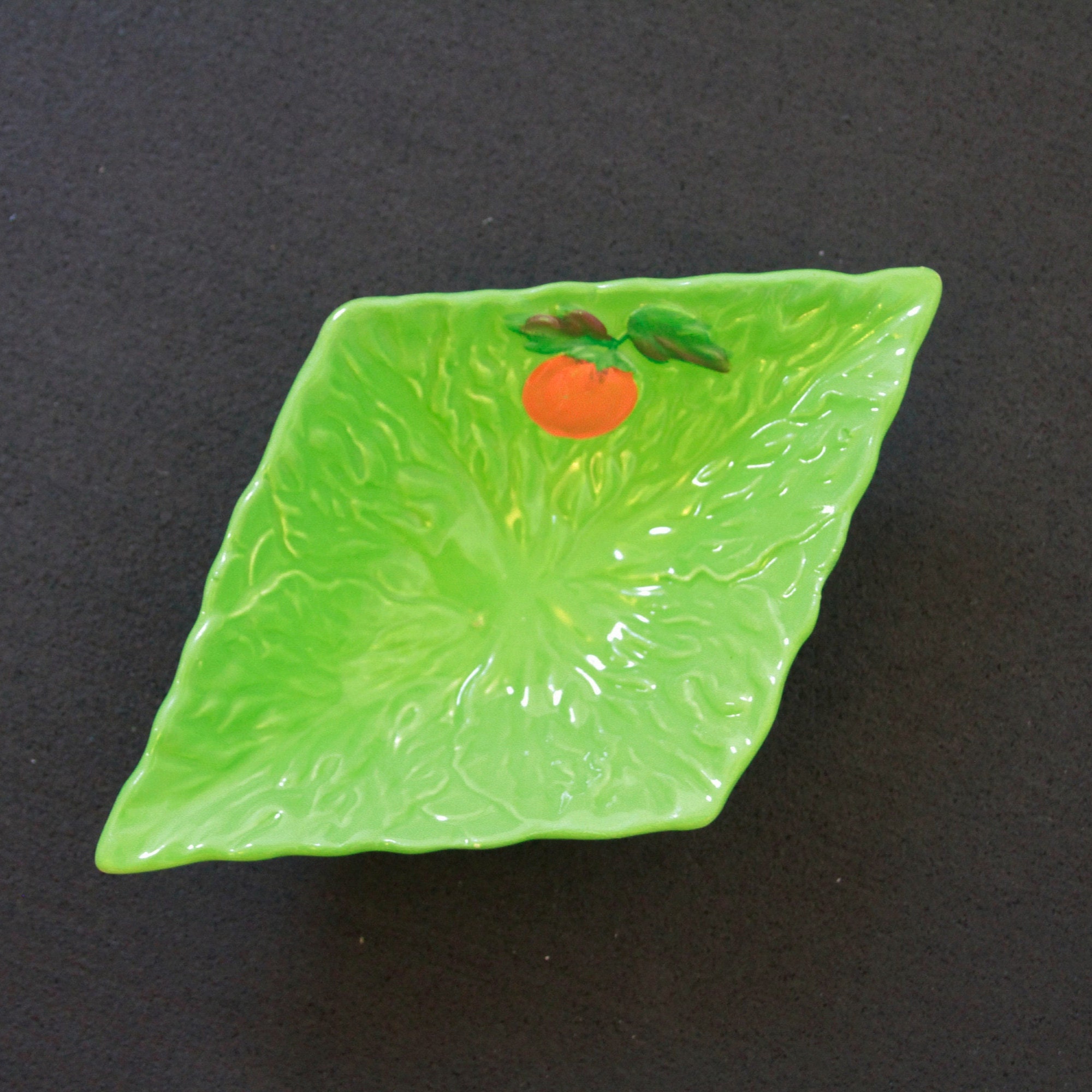 Beswick Ware Tomato and Lettuce Leaf Preserve Dish - Etsy UK