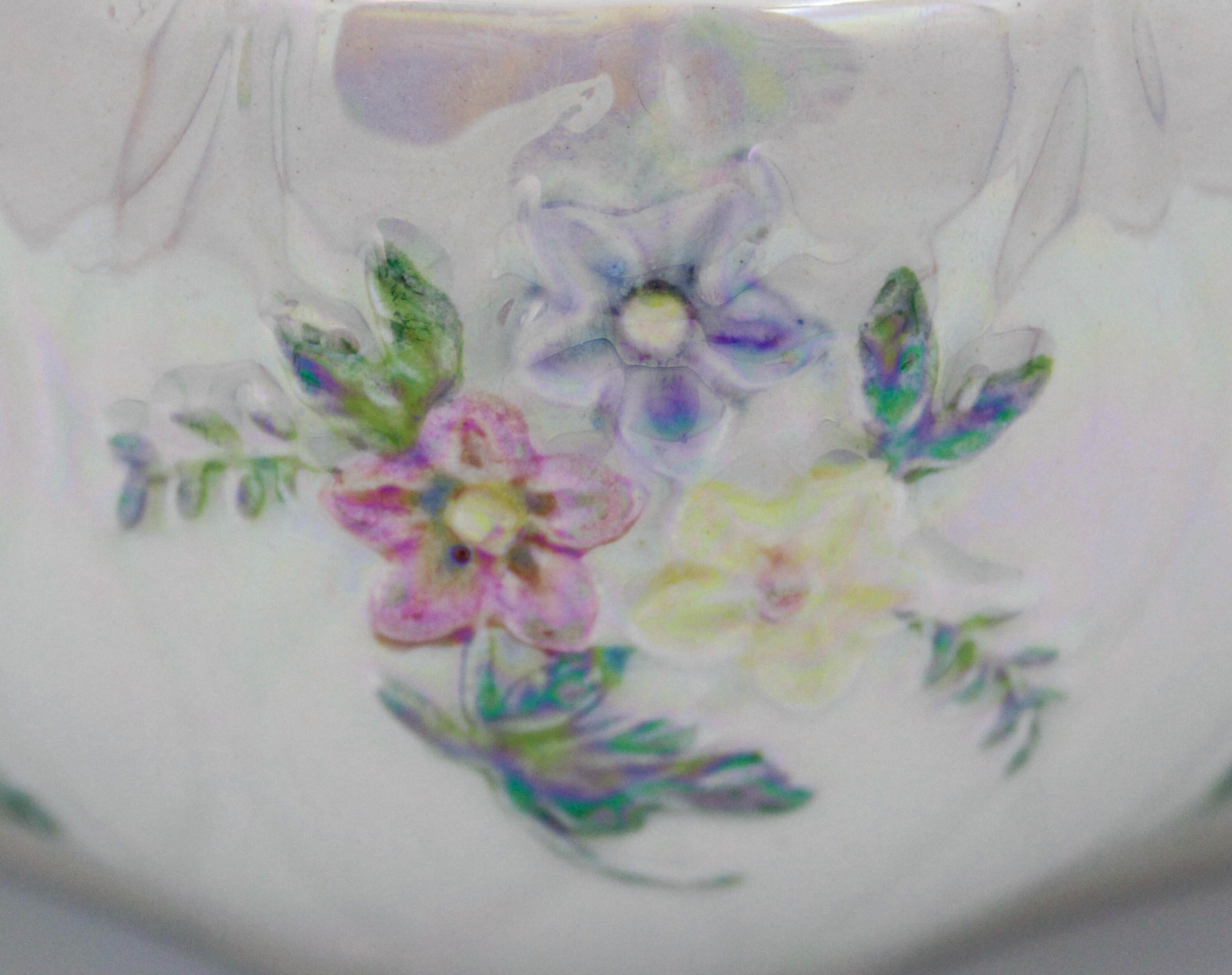 Maling Lustre Ware Salad Bowl With Servers - Etsy UK