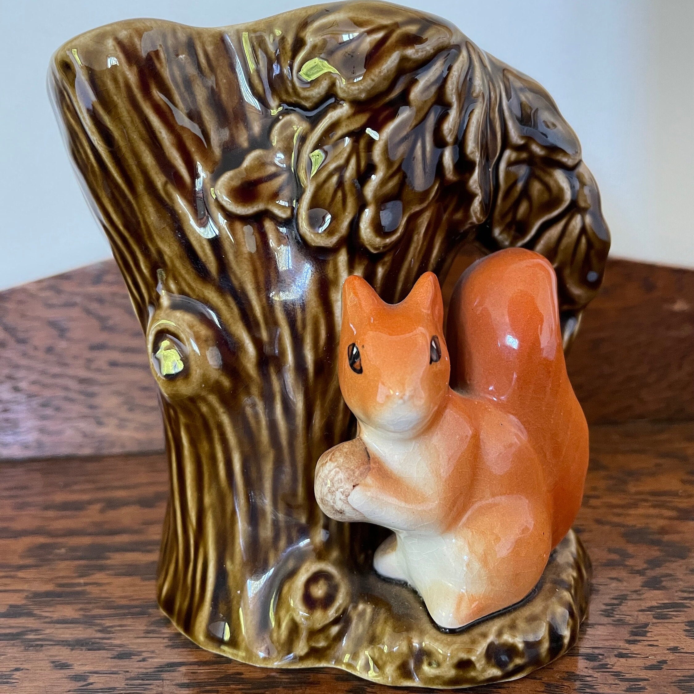 Vintage Sylvac Squirrel Bud Vase, Nature Themed Vase - Etsy