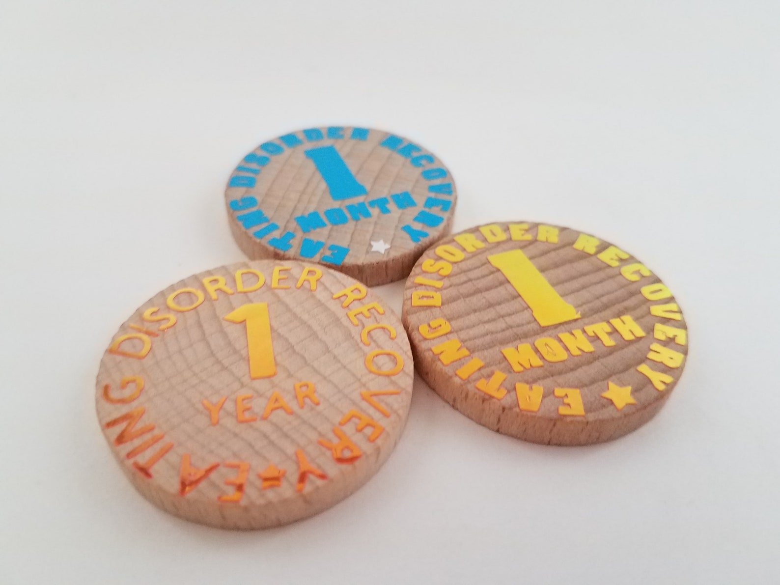 Eating Disorder Recovery Chips Recovery Chip Gift - Etsy