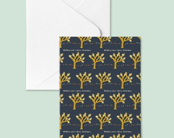 Joshua Tree Christmas Card | Etsy