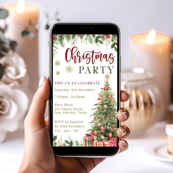 Phone Invitation - Etsy