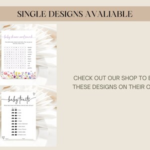 Find the Guest Baby Shower Bingo Game, Baby Shower Bingo Printable ...