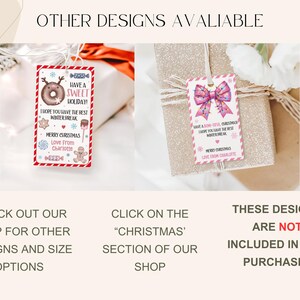 Merry and Bright Printable Gift Card Holder, Teacher Appreciation ...