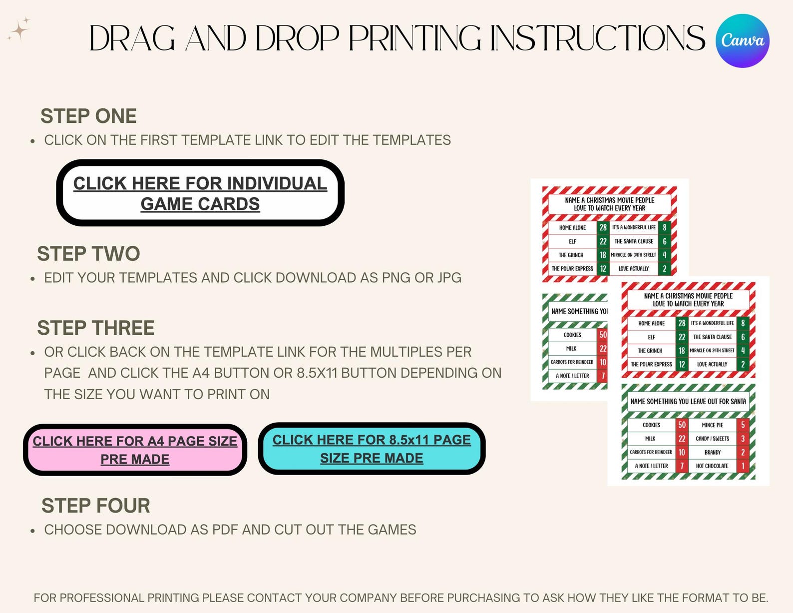 Christmas Family Feud Canva Game, Printable Editable Friendly Feud ...