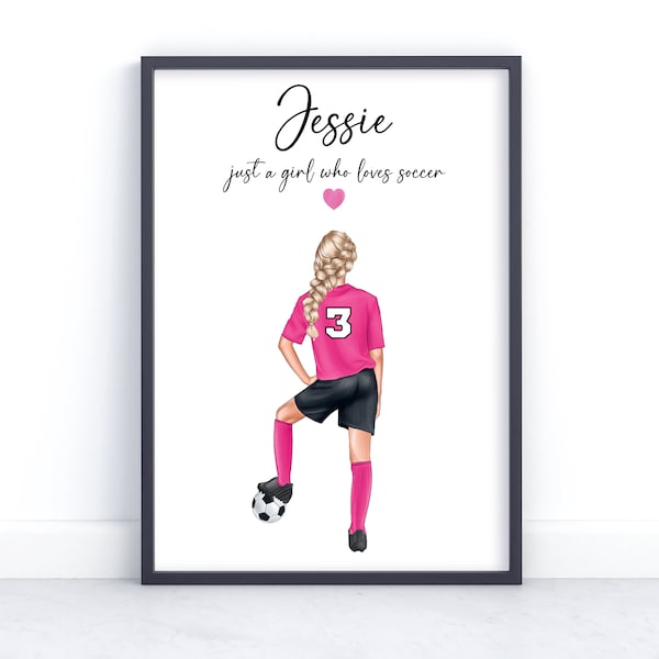 Soccer Print - Etsy