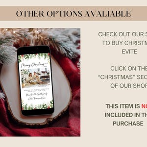 Christmas Editable Printable Custom Sign, Holiday Print at Home Sign ...