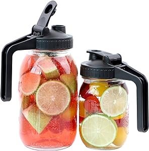 Easy Pour Lid W/ Handle - BLACK - Etsy